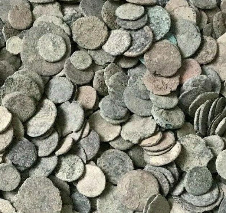 Roman Genuine Ancient Roman Coin: Empire Artifact (60BC - 400AD ...