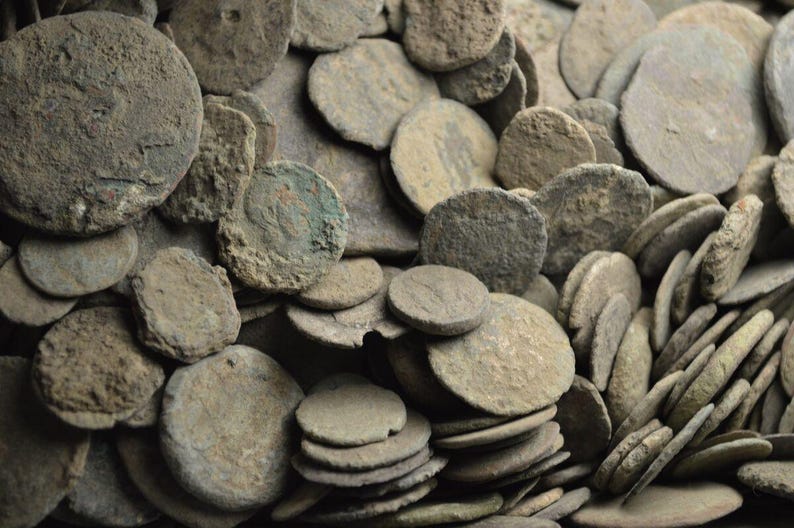 Roman Genuine Ancient Roman Coin: Empire Artifact (60BC - 400AD ...