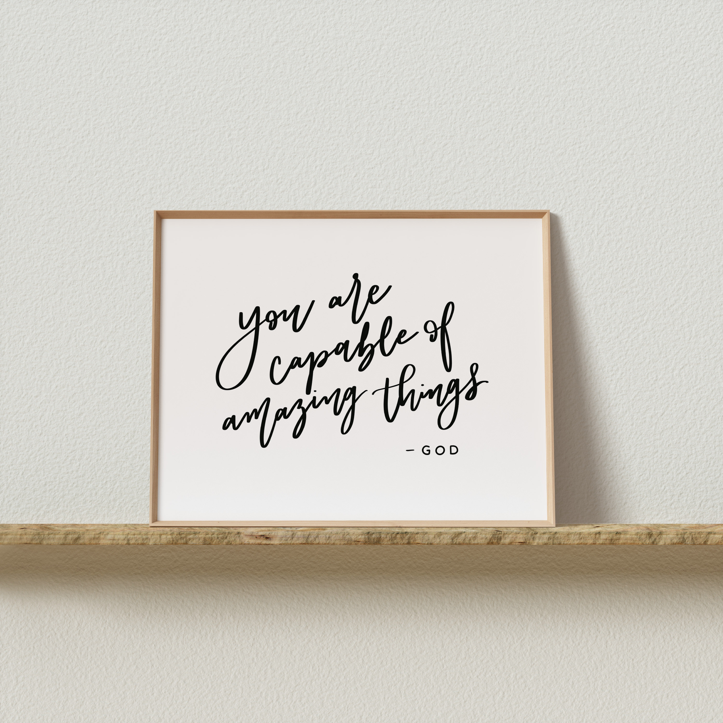 You Are Capable of Amazing Things 8x10 Digital Download, Encouragin ...