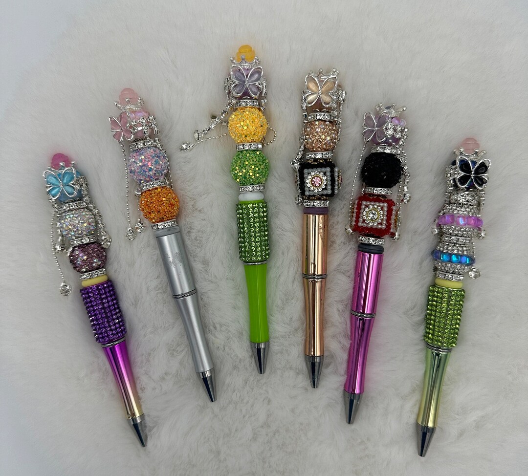 Butterfly Dangle Bead Pen - Etsy