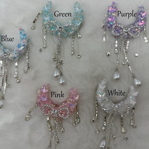 Half Moon Fancy Bead - Etsy