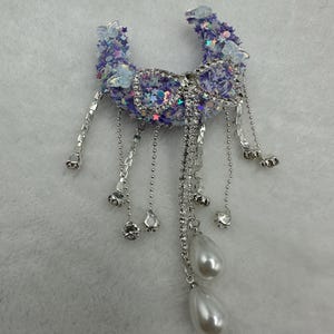 Half Moon Fancy Bead - Etsy