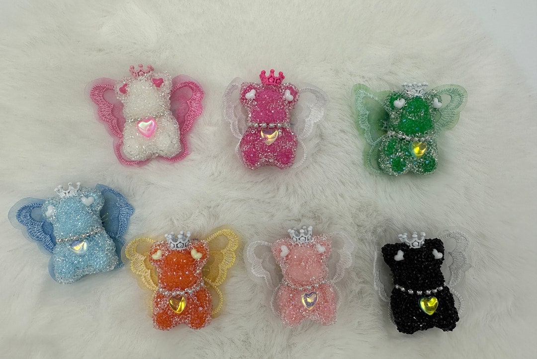 Angel Wing Teddy Bear Beads - Etsy