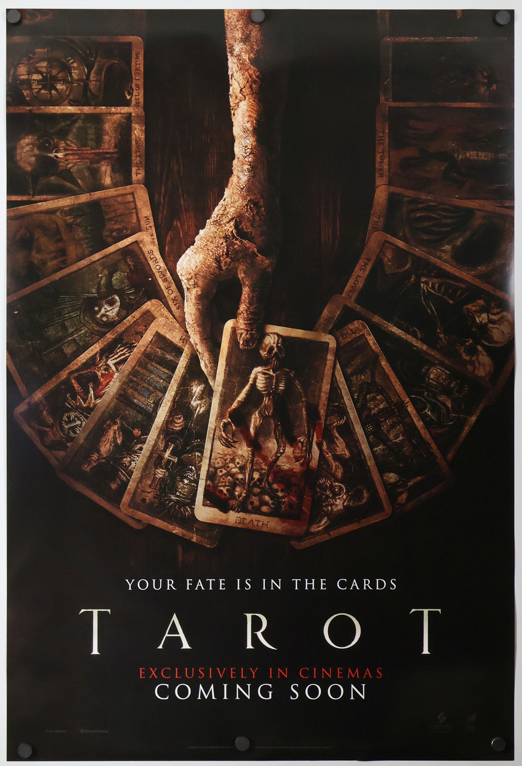 Tarot Theatrical Style Movie Poster 2 Sided 27x40 Great Horror Poster ...