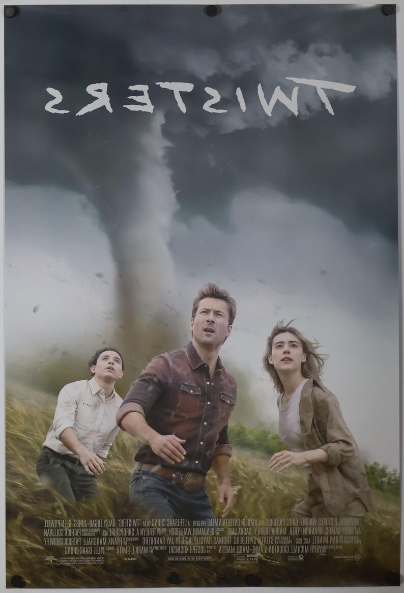 Twisters Original Theatrical Movie Poster 27x40 Rated Final FREE ...