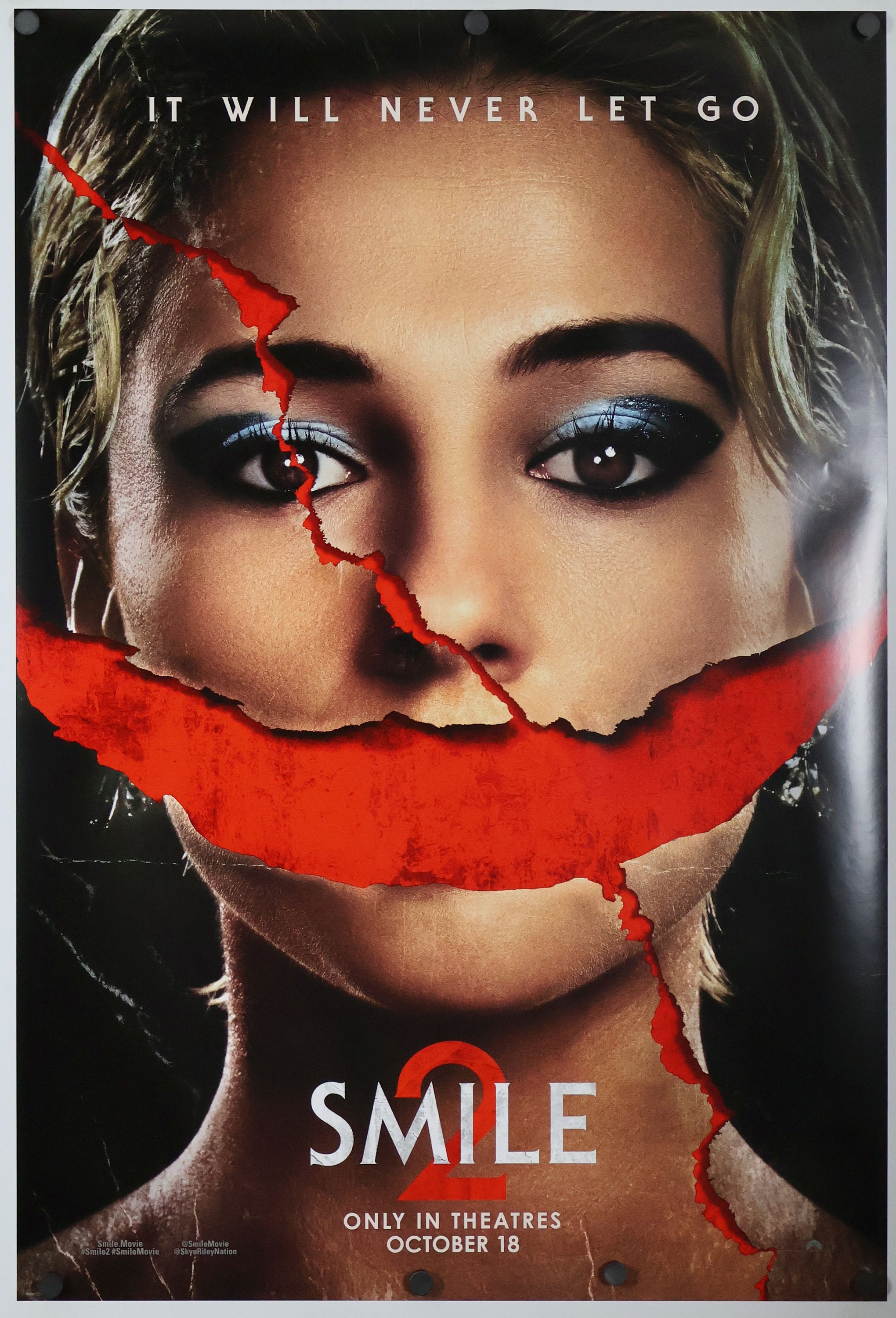 Smile 2 Original Theatrical Movie Poster 27x40 2024 FREE SHIPPING - Etsy
