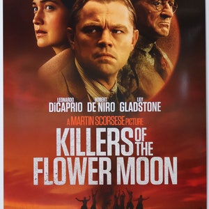 Killers of the Flower Moon Original Theatrical Movie Poster 27x40 2023 ...