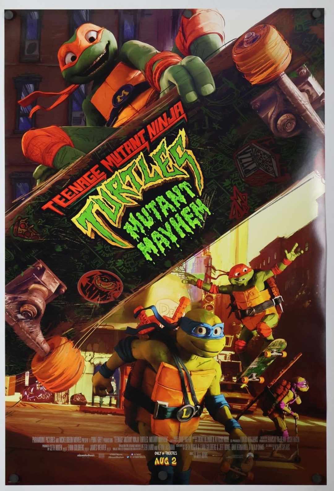 Raphael Ninja Turtle 2022 Poster