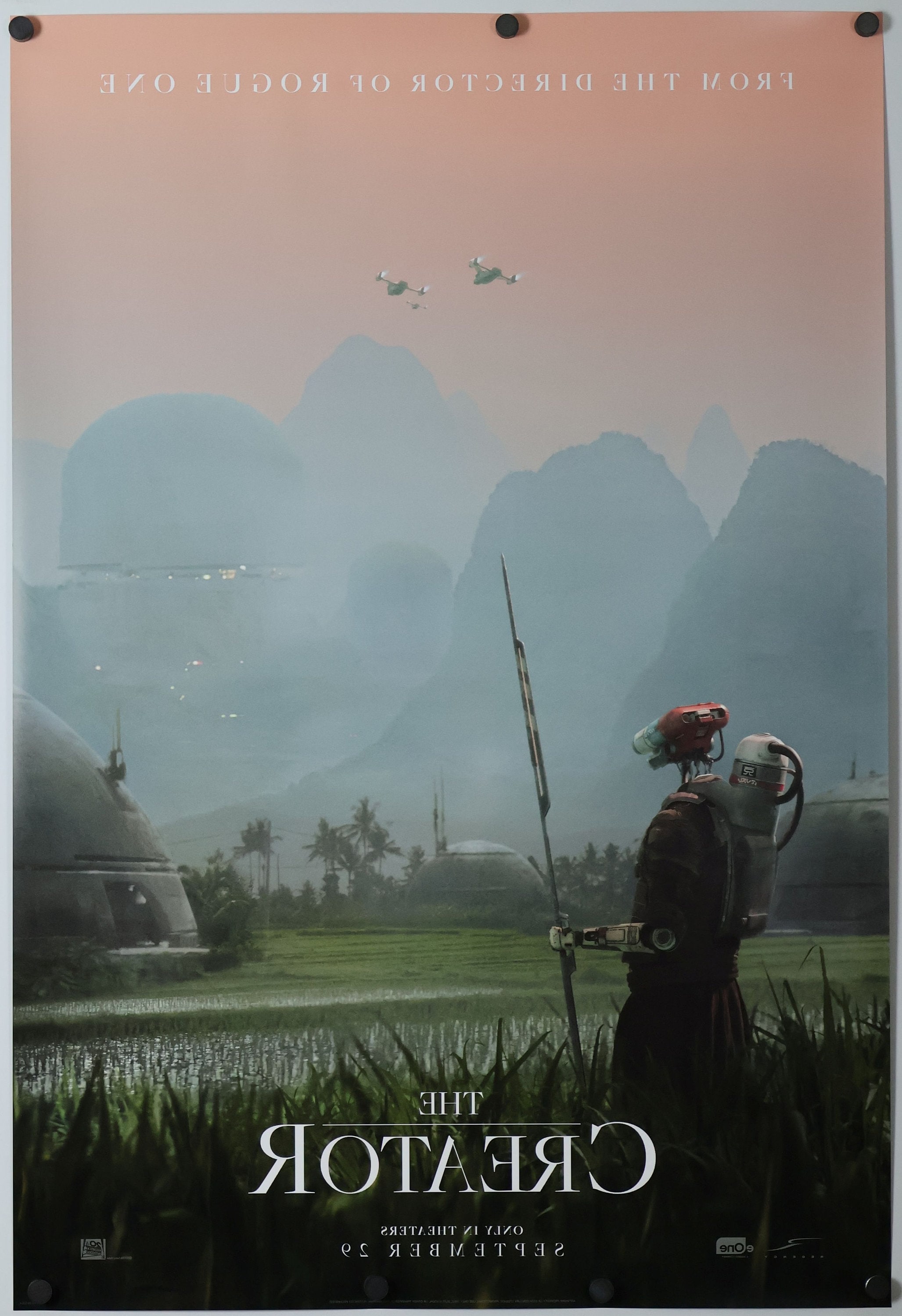 The Creator Original Movie Poster US Advance 27x40 2023 - Etsy