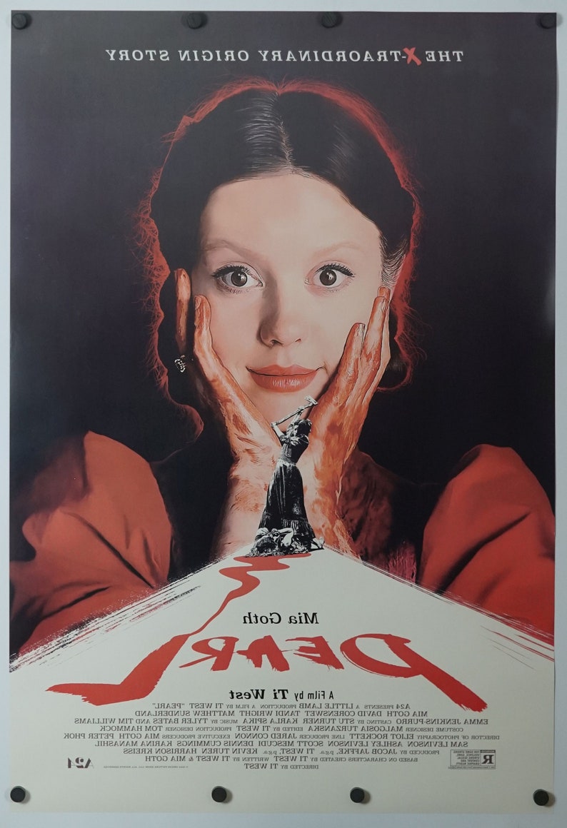 Pearl Original 2 Sided Movie Poster 27x40 - Etsy
