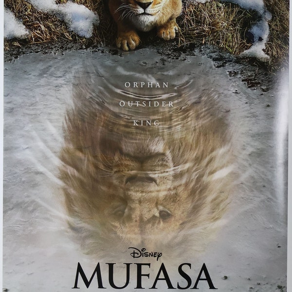 Mufasa Movie Poster - Etsy