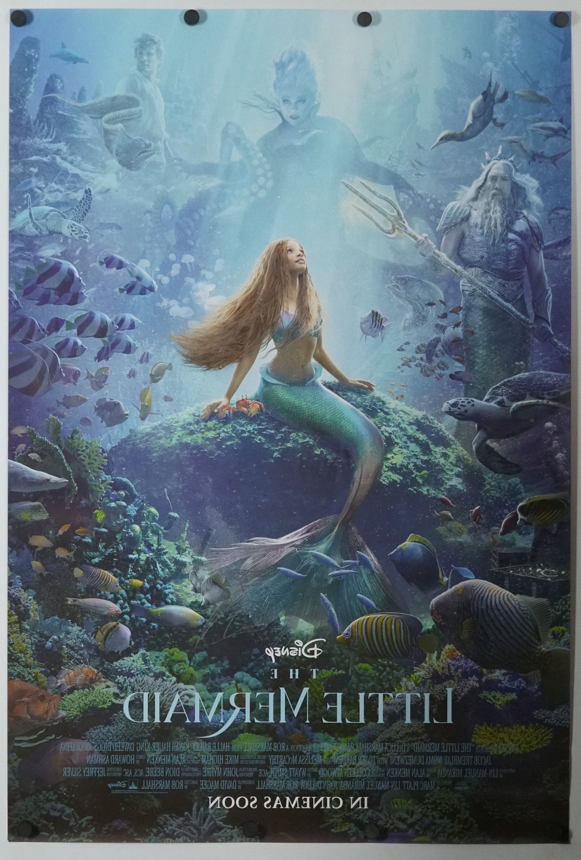 The Little Mermaid Original Movie Poster Final 27x40 2023 - Etsy