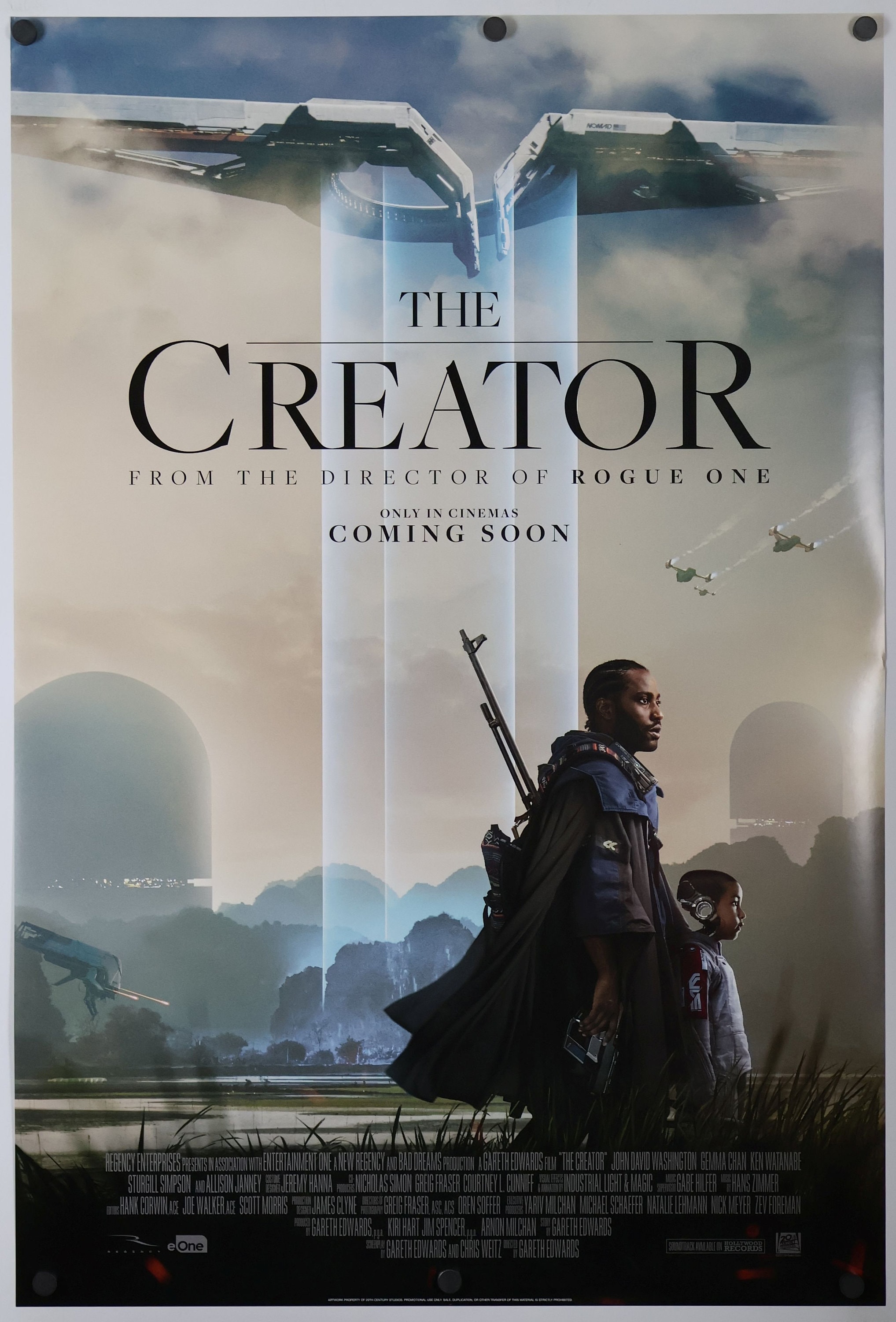 The Creator Original Movie Poster Final 27x40 2023 - Etsy