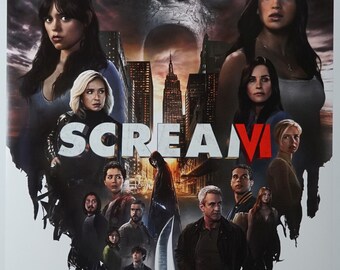 Scream 6 Movie Poster - Etsy