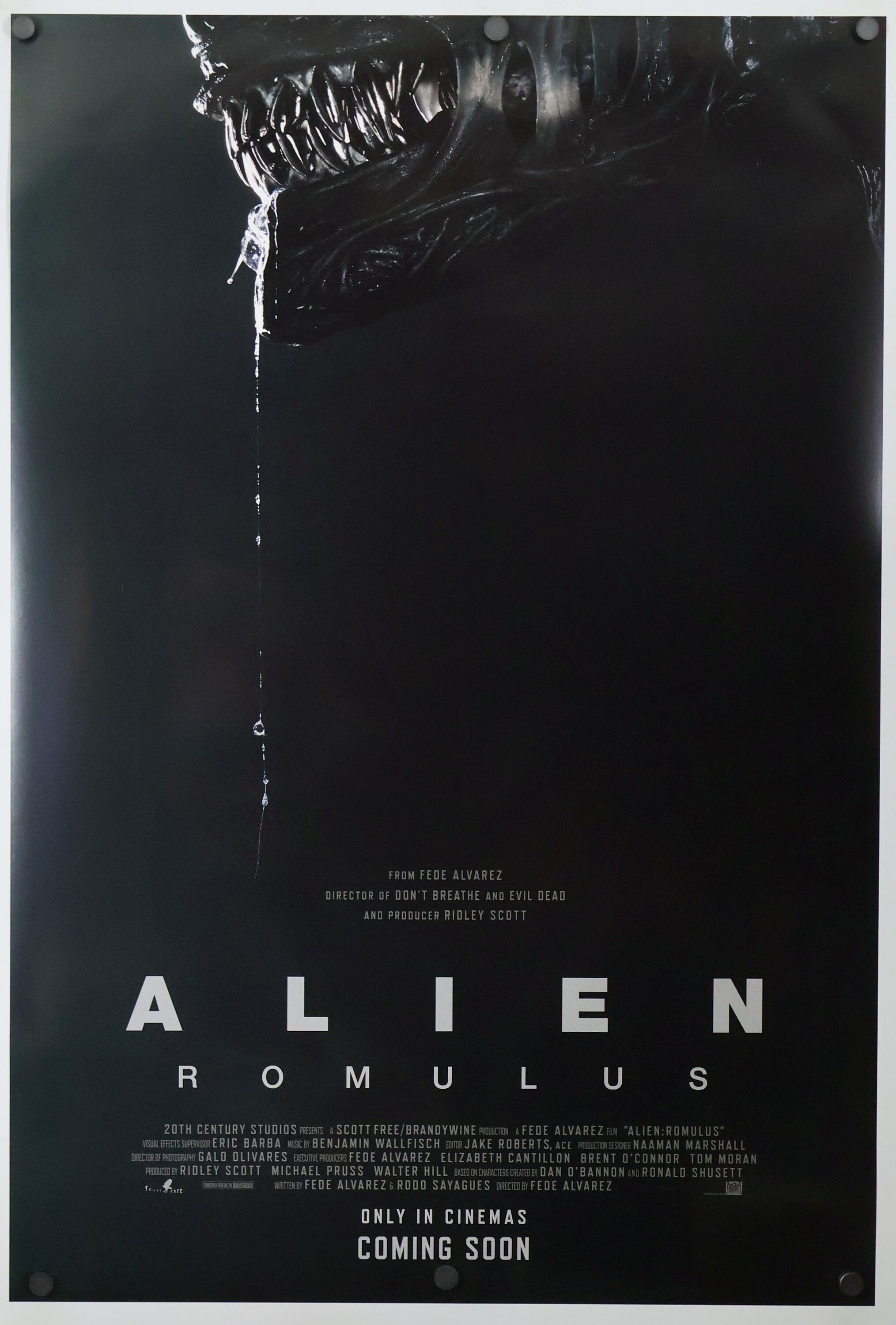 Alien Romulus Original Movie Poster Style A 27x40 2024 Free Shipping - Etsy