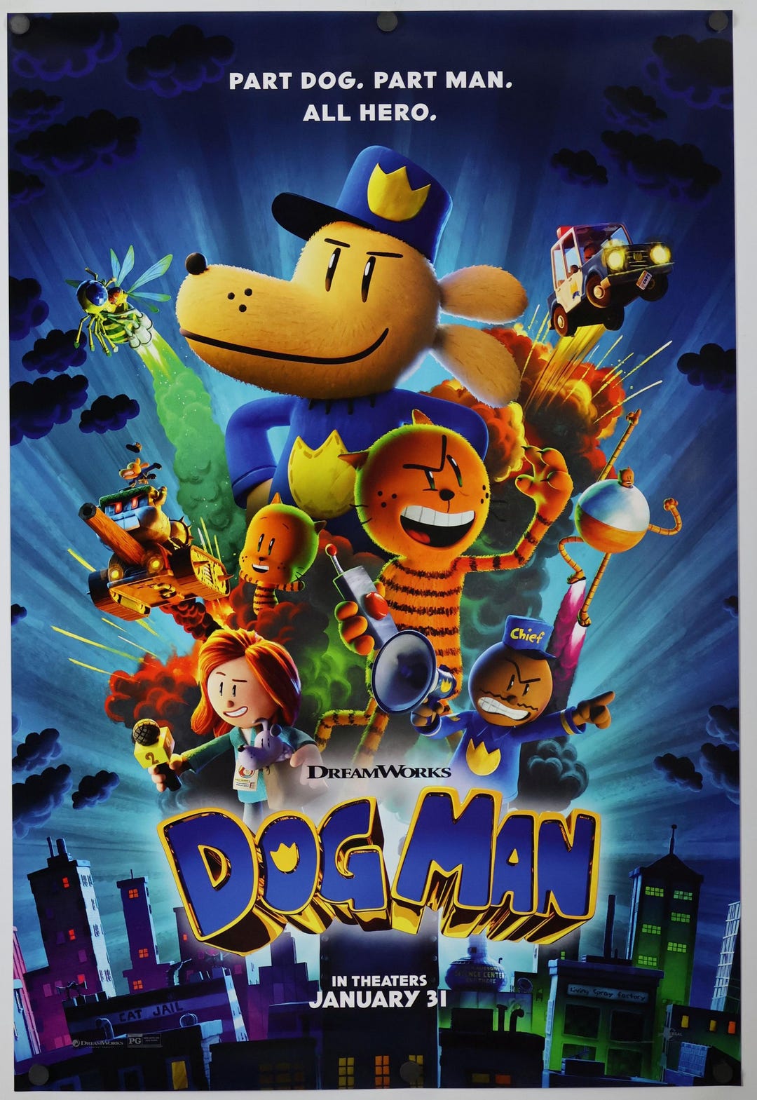 Dogman Original Movie Poster FINAL 27x40 2024 Free Shipping - Etsy