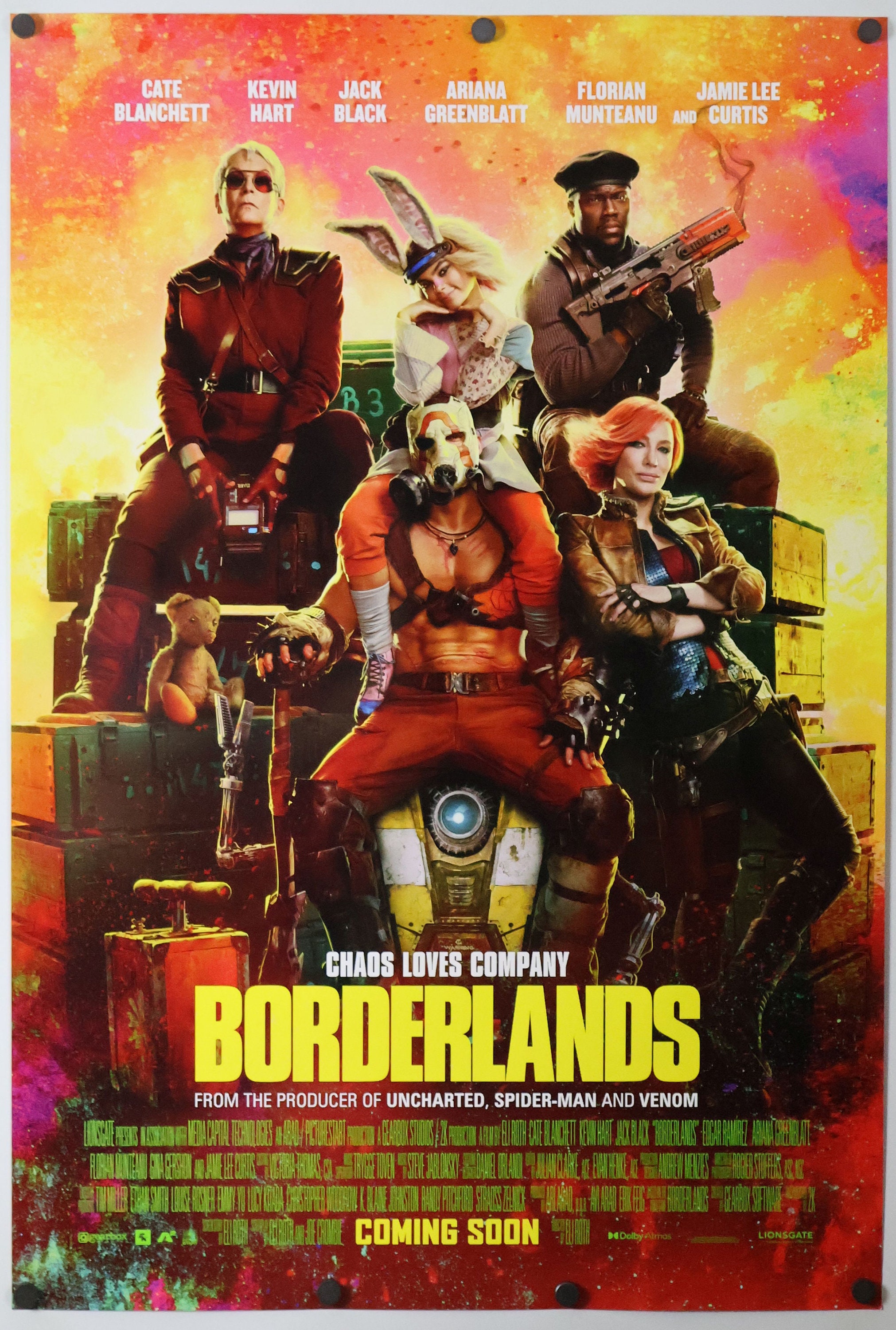Borderlands Original Theatrical Movie Poster 27x40 FREE SHIPPING - Etsy