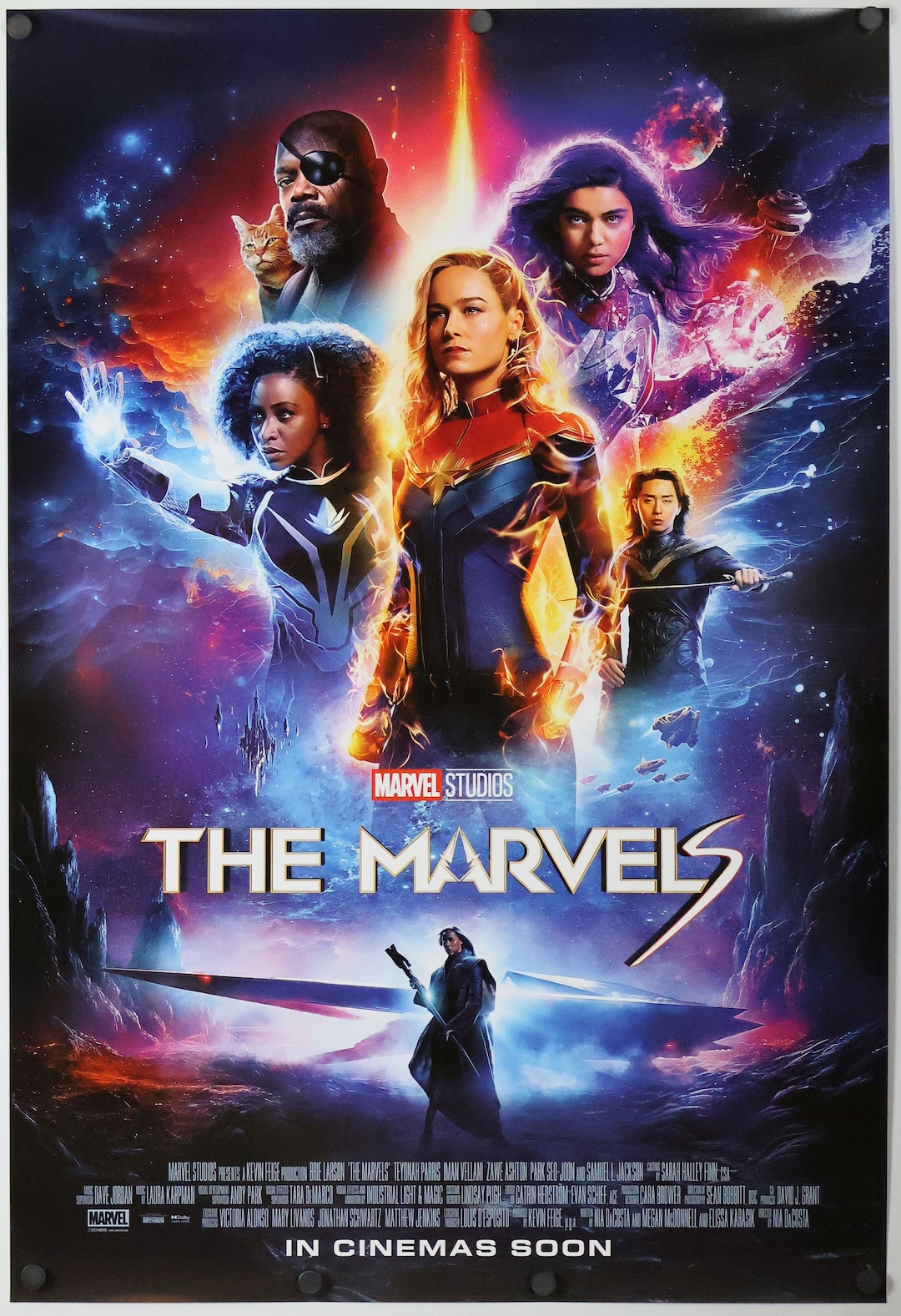 Marvels Original Theatrical Movie Poster 27x40 INTL Style C - Etsy