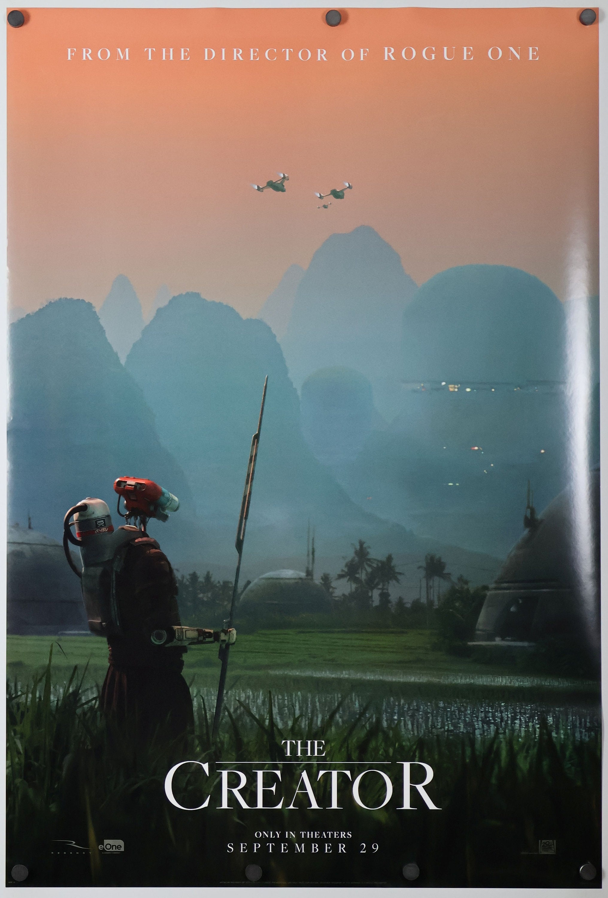 The Creator Original Movie Poster US Advance 27x40 2023 - Etsy