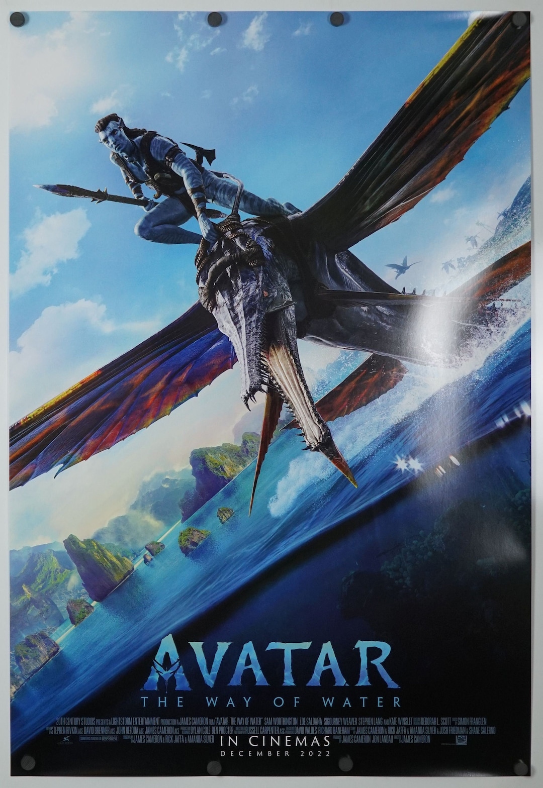 Avatar Original 2 Sided Movie Poster 27x40 INTL Style B - Etsy