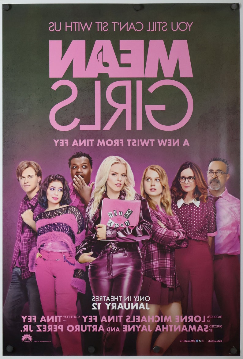 Mean Girls Original Theatrical Movie Poster 27x40 Advance B - Etsy