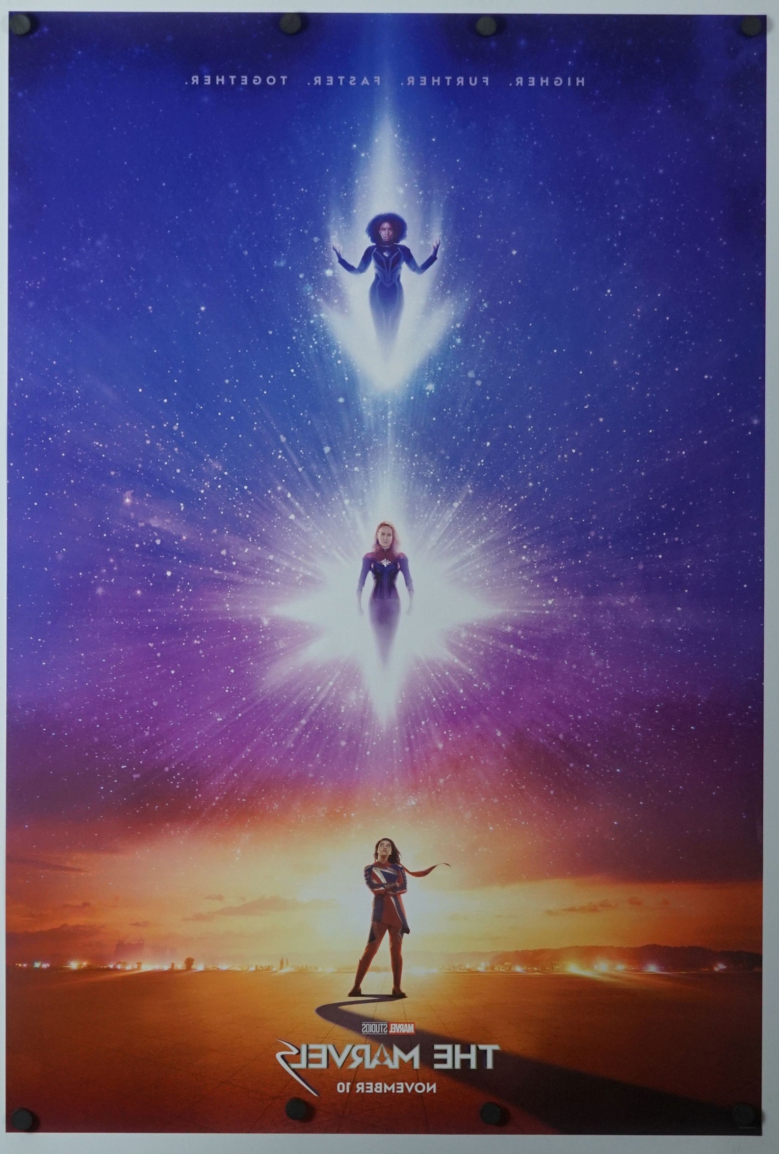 The Marvels Original Theatrical Movie Poster 27x40 2 Sided - Etsy