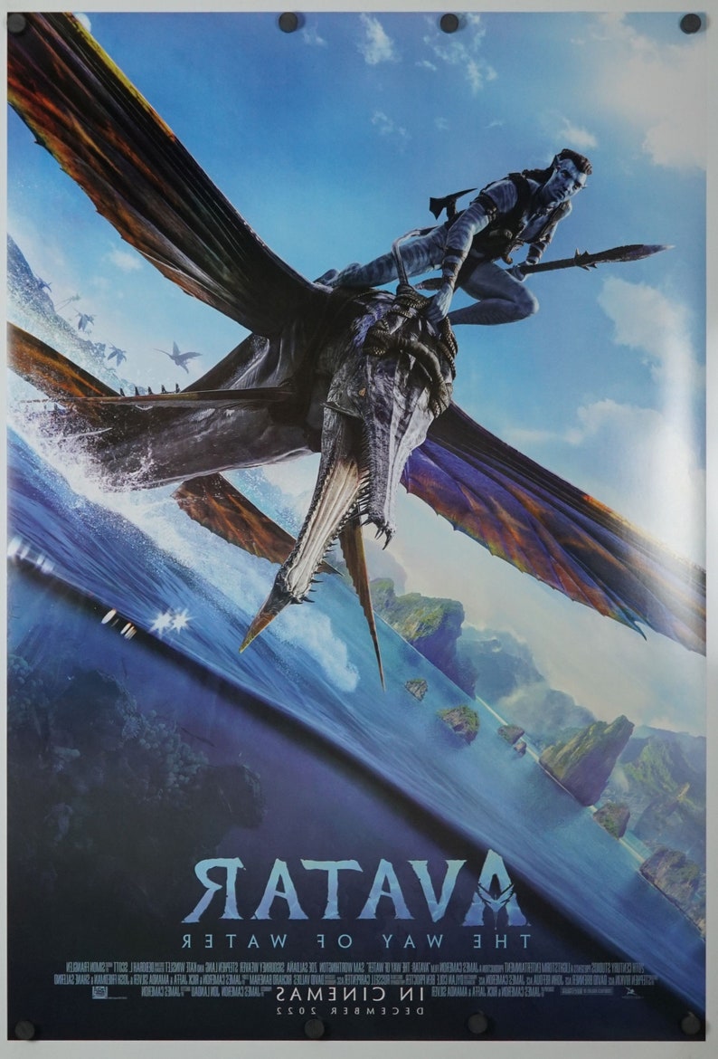 Avatar Original 2 Sided Movie Poster 27x40 INTL Style B - Etsy