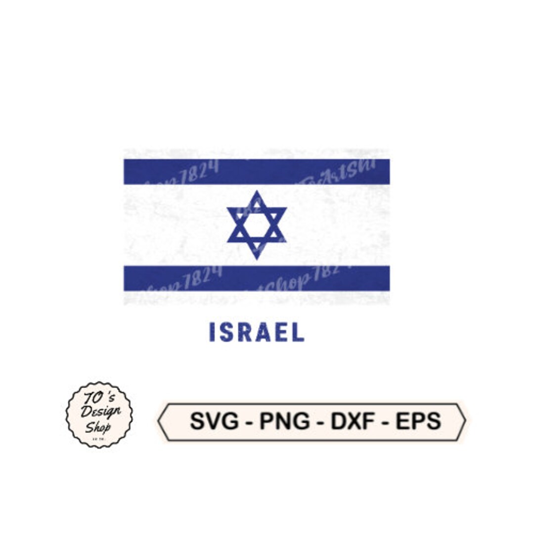 Israel Flag Israel Flag Sticker I Stand With Israel Israel - Etsy