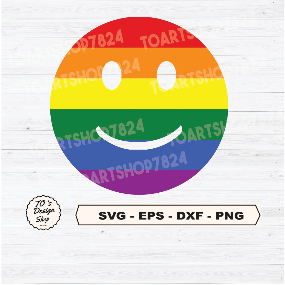 Rainbow Smile Svg, Rainbow Svg, Pride Flag Svg, LGBTQ Flag, Pride Flag ...