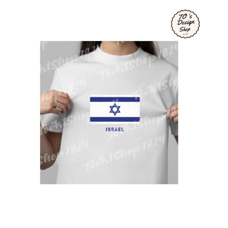 Israel Flag Israel Flag Sticker I Stand With Israel Israel - Etsy