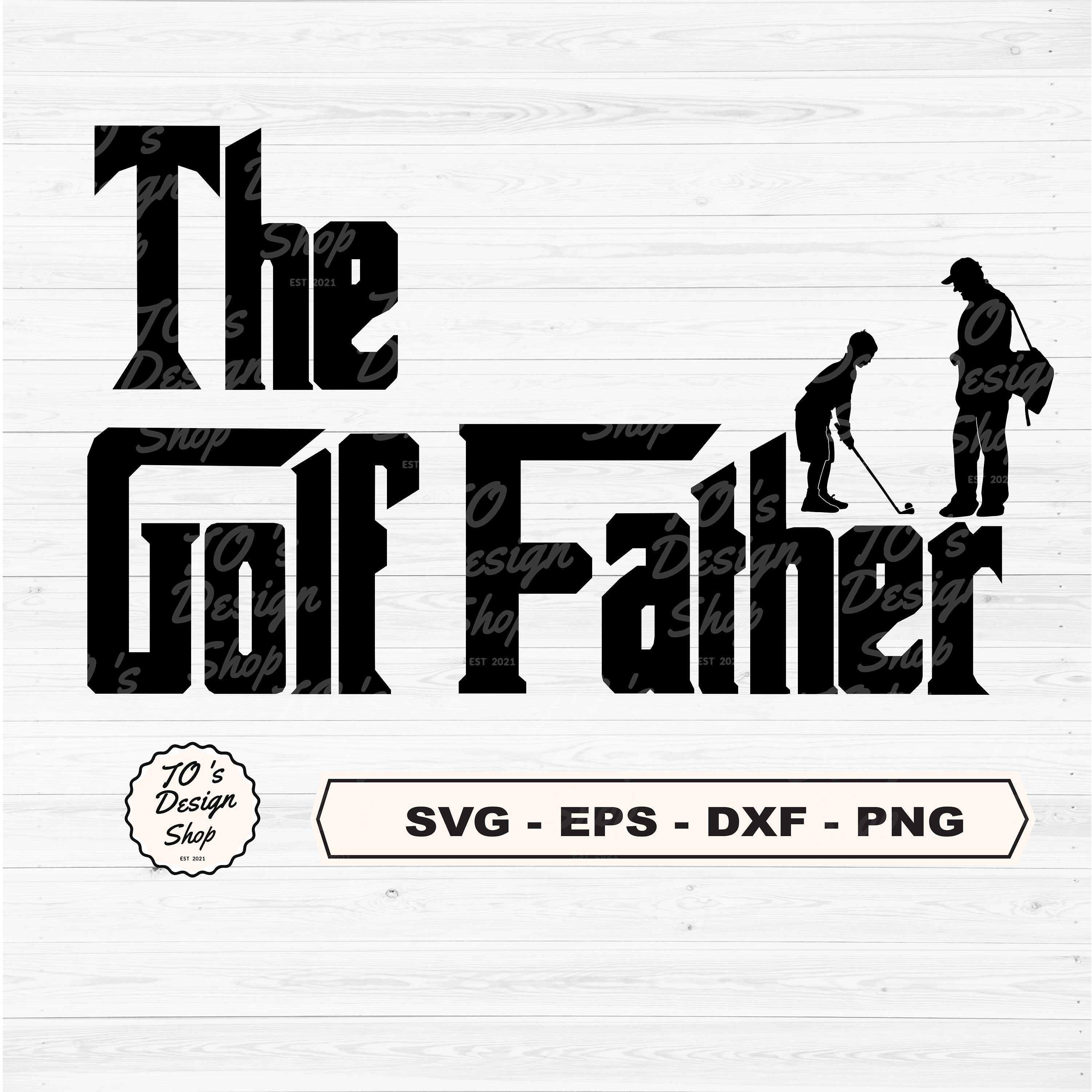 The Golf Father SVG Digital Download Golf Golfing - Etsy UK