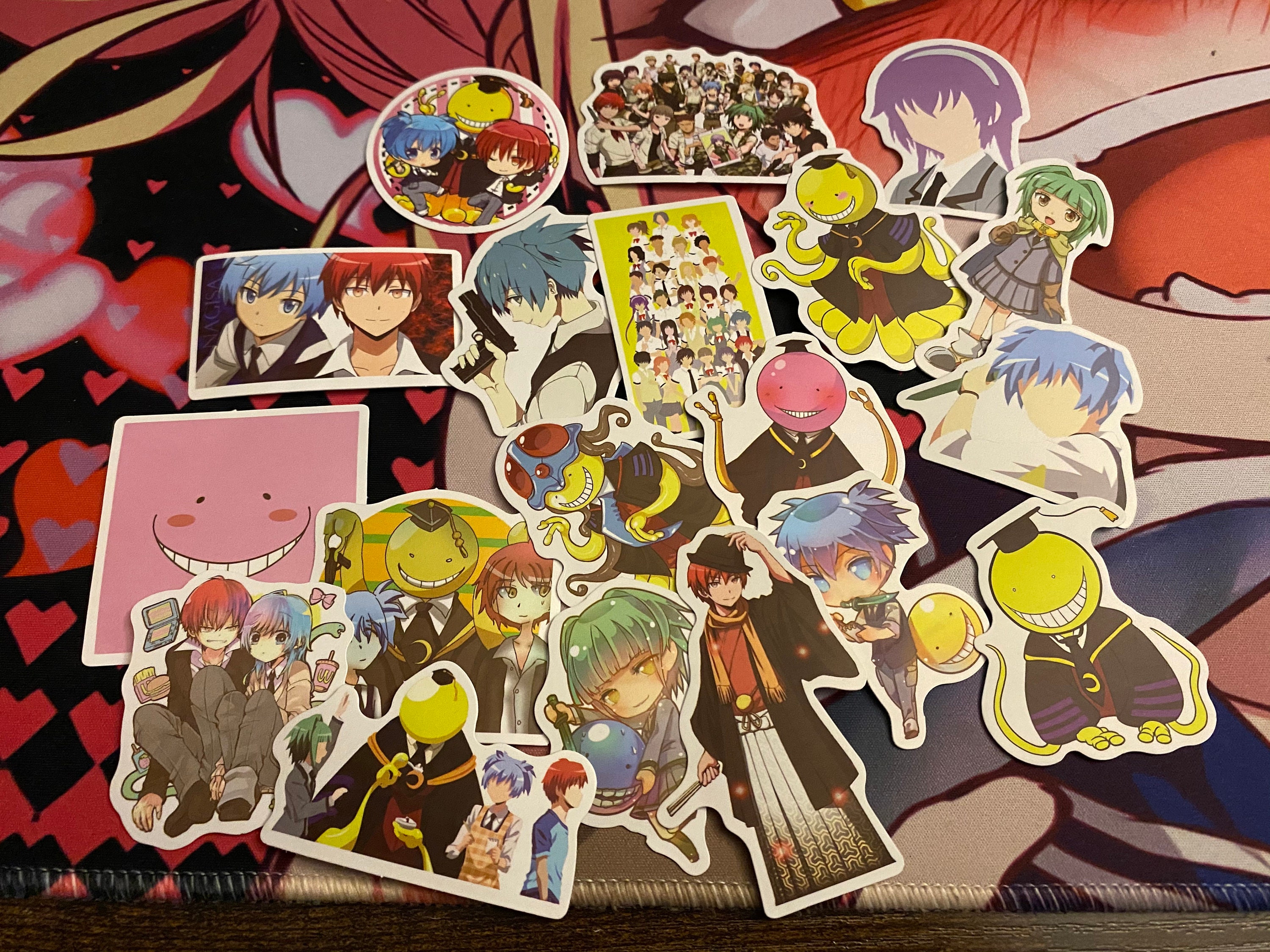 Anime Stickers Ninja Stickers Fighting Stickers Sticker | Etsy