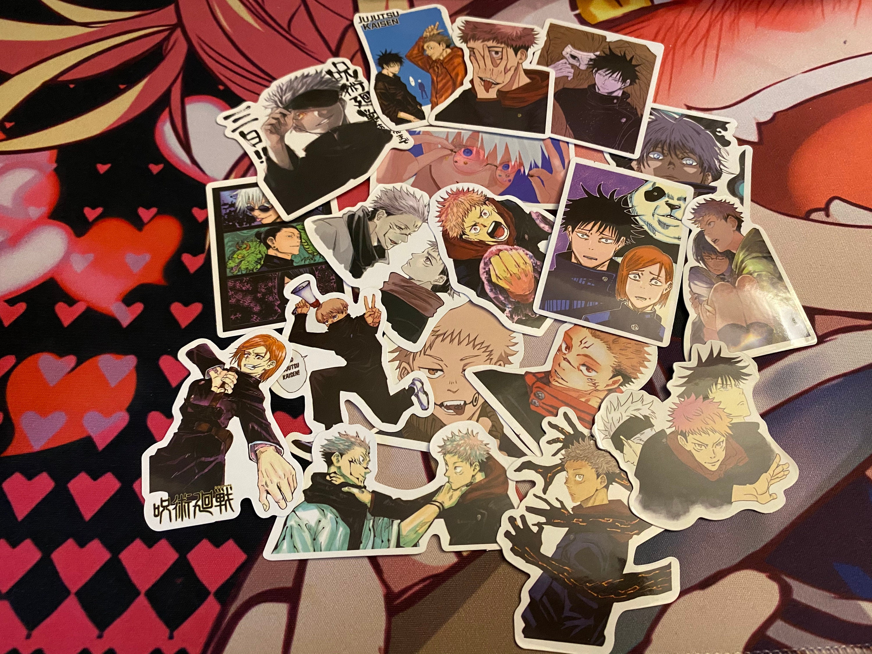 Anime Stickers Ninja Stickers Fighting Stickers Sticker | Etsy