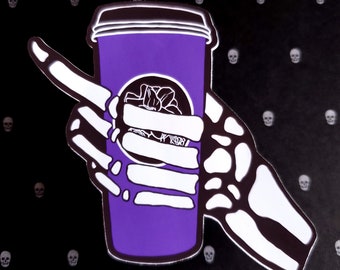 Skeleton Sticker | Etsy