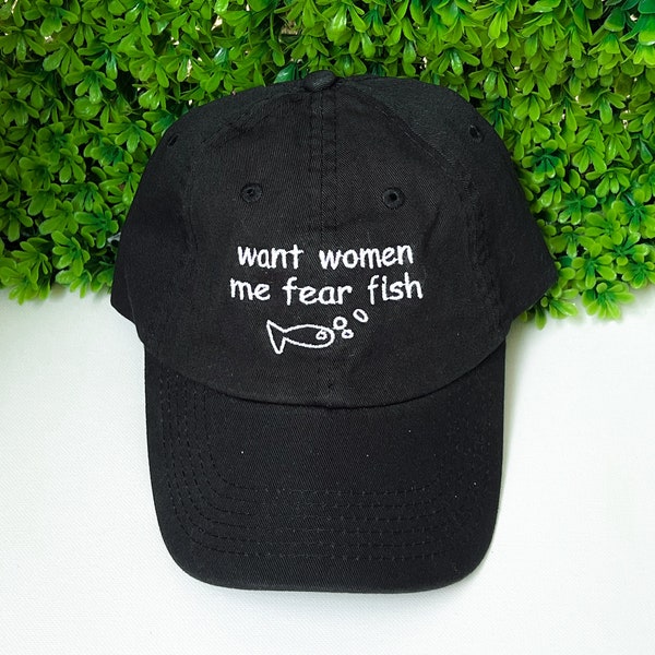 Women Fear Me Fish Fear Me Hat - Etsy