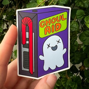 Apple Blood Juice Box Sticker Ghoul Aid Juice Box Sticker - Etsy