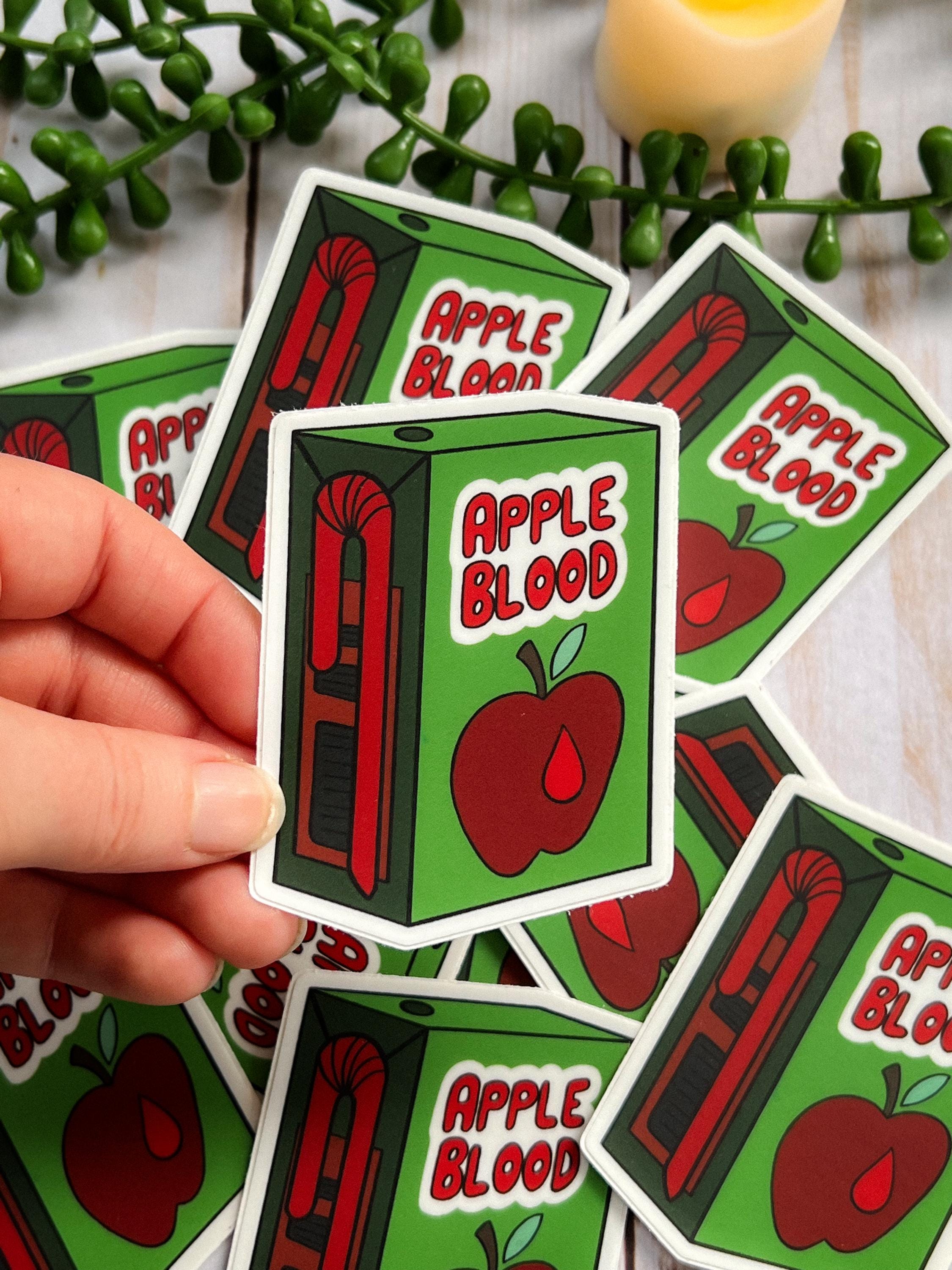 Owl House Apple Blood Sticker - Etsy