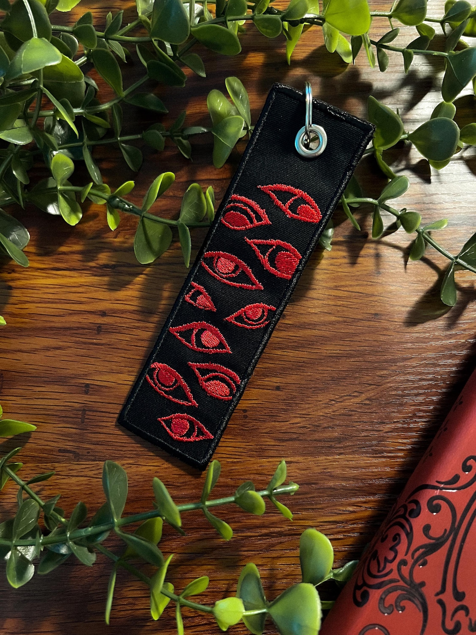 Watchful Eyes Jet Tag Keychain - Etsy