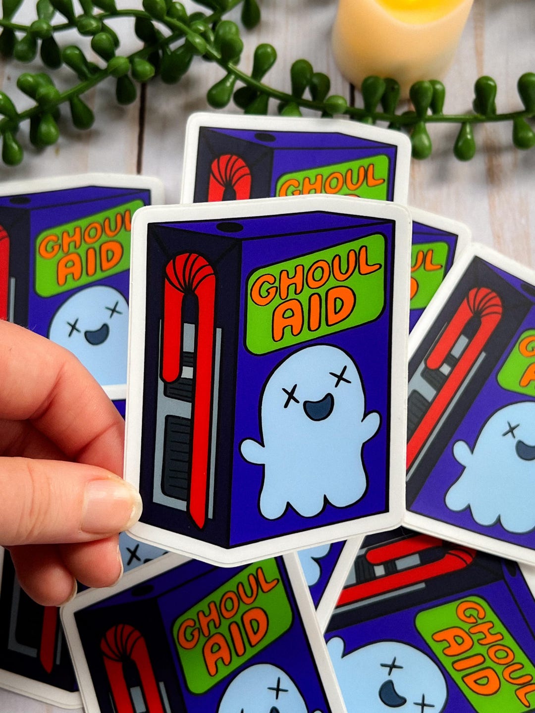 Owl House Ghoul Aid Sticker - Etsy
