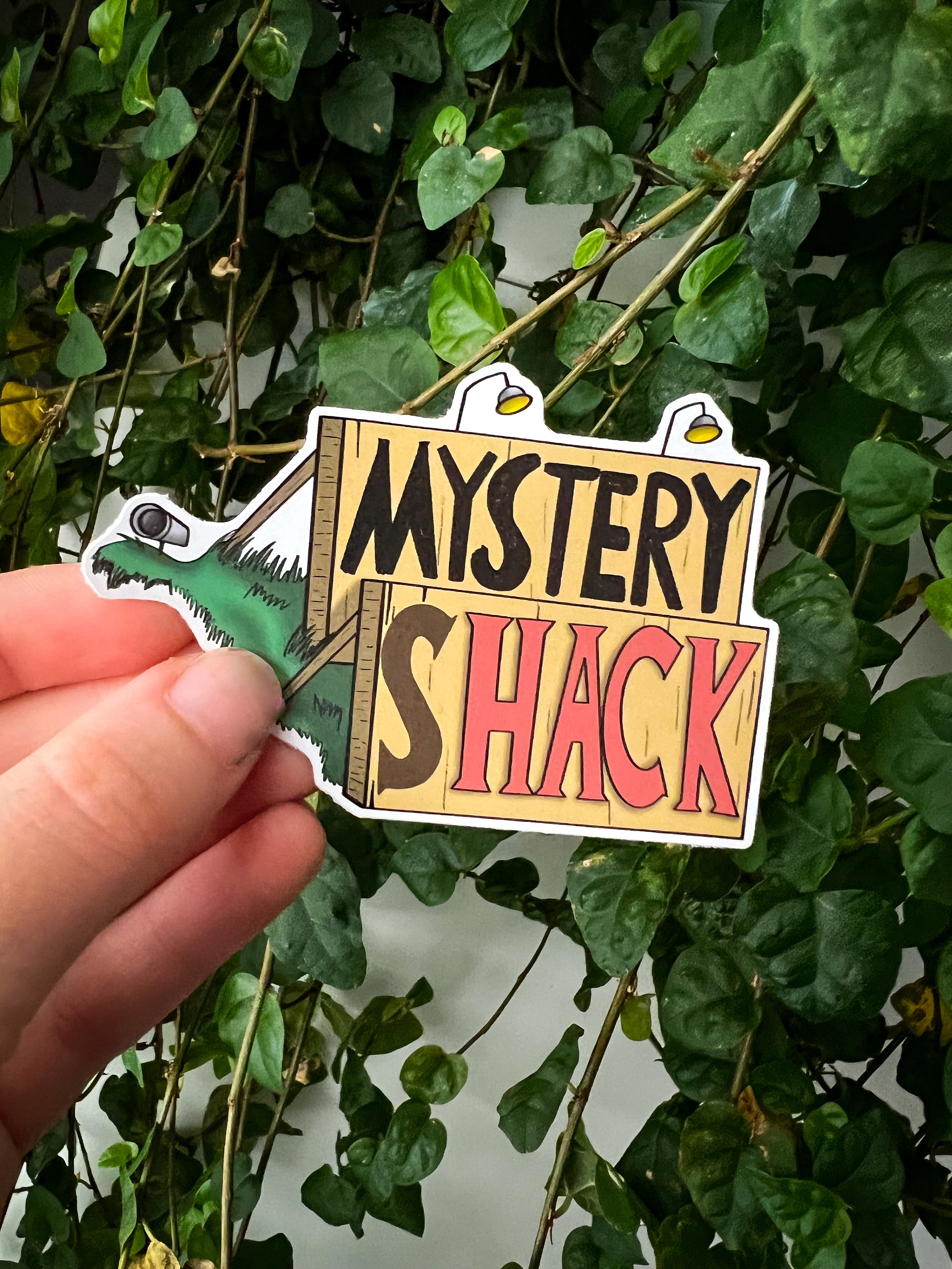 Mystery Shack Sticker Gravity Falls Mystery Shack Sticker - Etsy