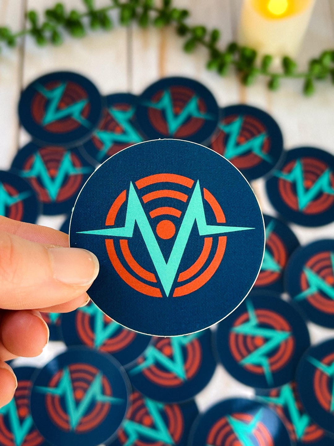 Voxtek Logo Mini Vinyl Sticker - Etsy
