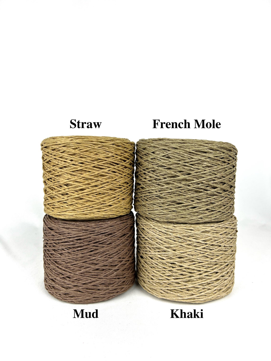 Paper Yarn Paper Crochet Yarn Natural Paper Yarn Paper - Etsy