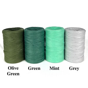 Soft Raffia Yarn Raffia Crochet Yarn Natural Raffia Yarn - Etsy