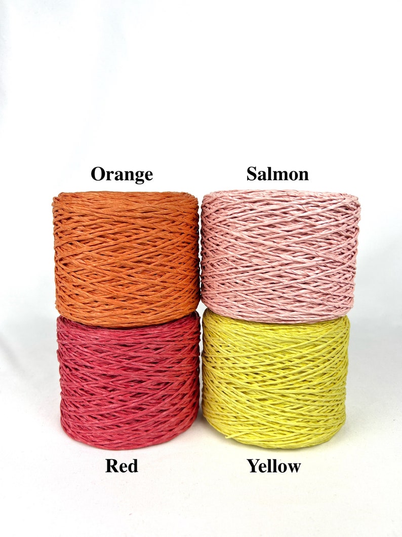 Paper Yarn Paper Crochet Yarn Natural Paper Yarn Paper - Etsy