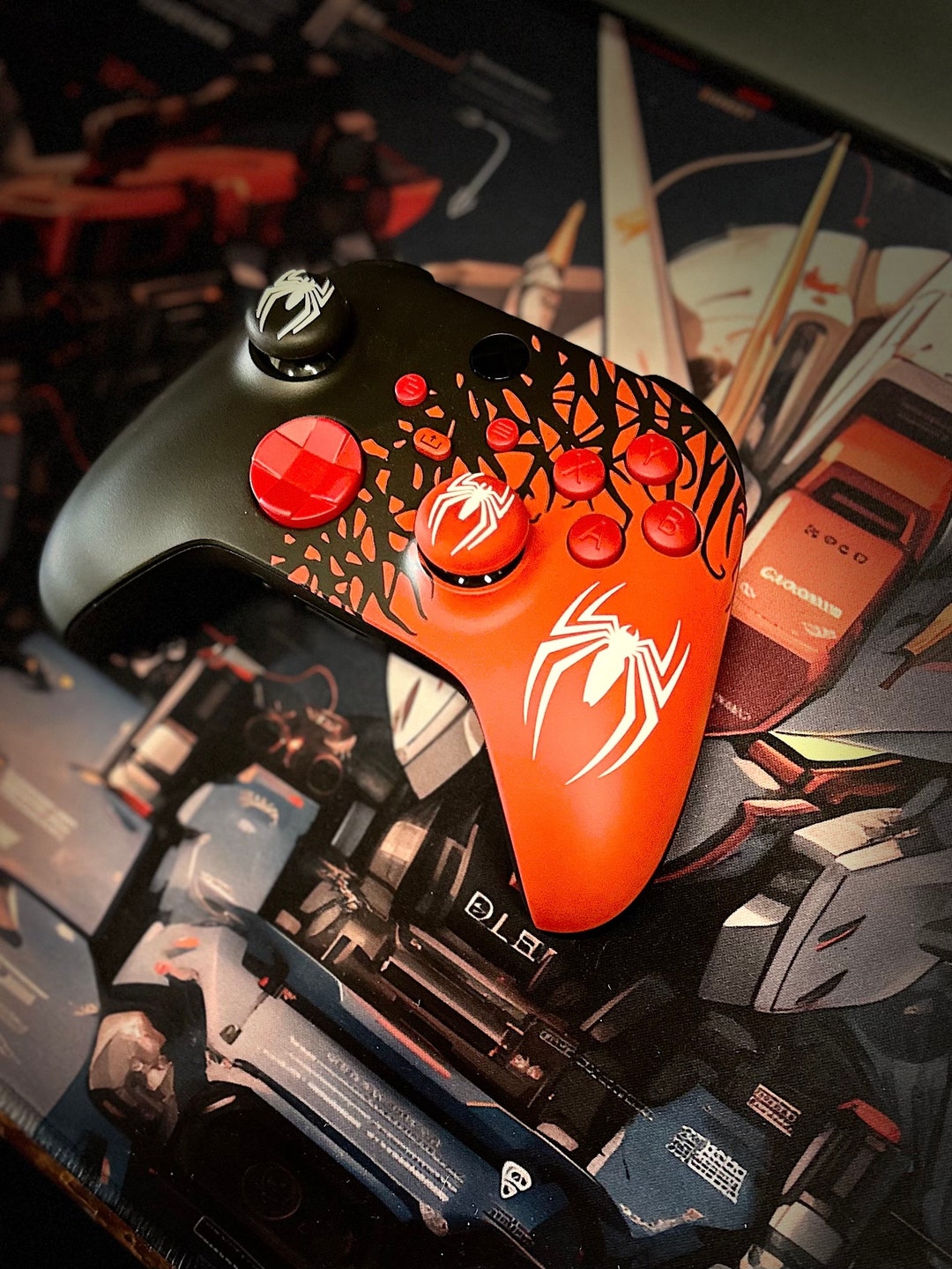 Spider-man Xbox Controller - Etsy