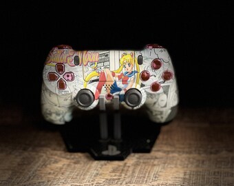 PS5 Custom Controller With Leds "ultra Destruction" - Etsy