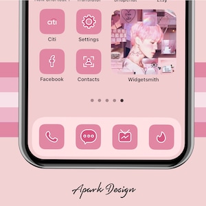 100 App Icons IOS 14 Pastel Pink - Etsy