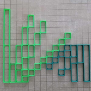 Set of 16 Area of Effect Grid Frames for D&D, Pathfinder, and Other ...