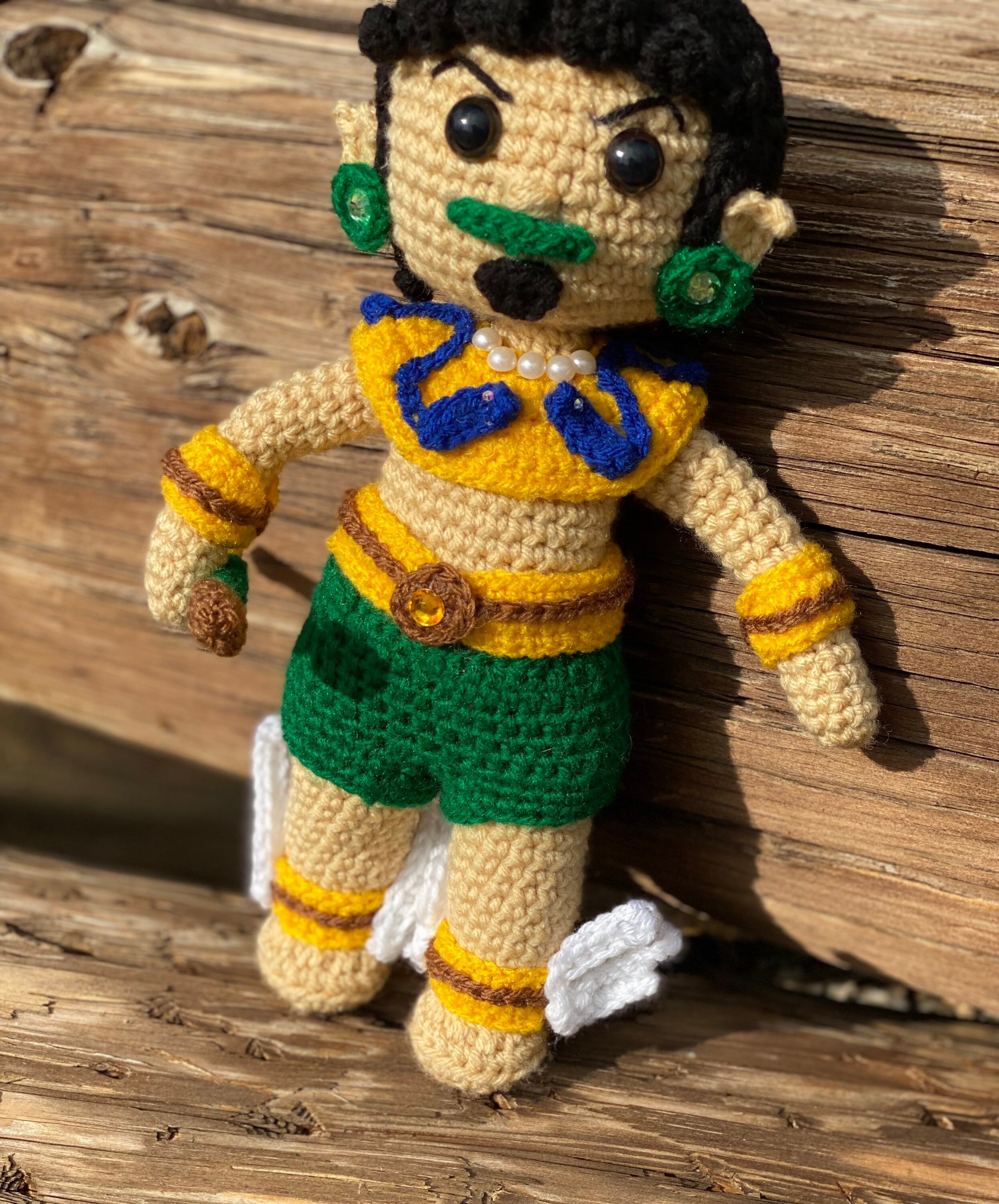 Aztec Warrior Amigurumi Doll - Etsy