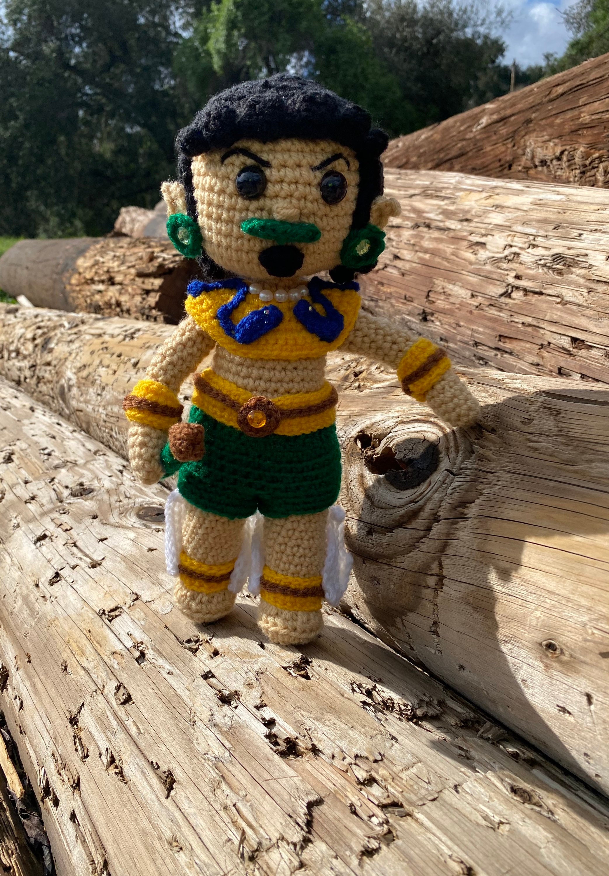 Aztec Warrior Amigurumi Doll - Etsy